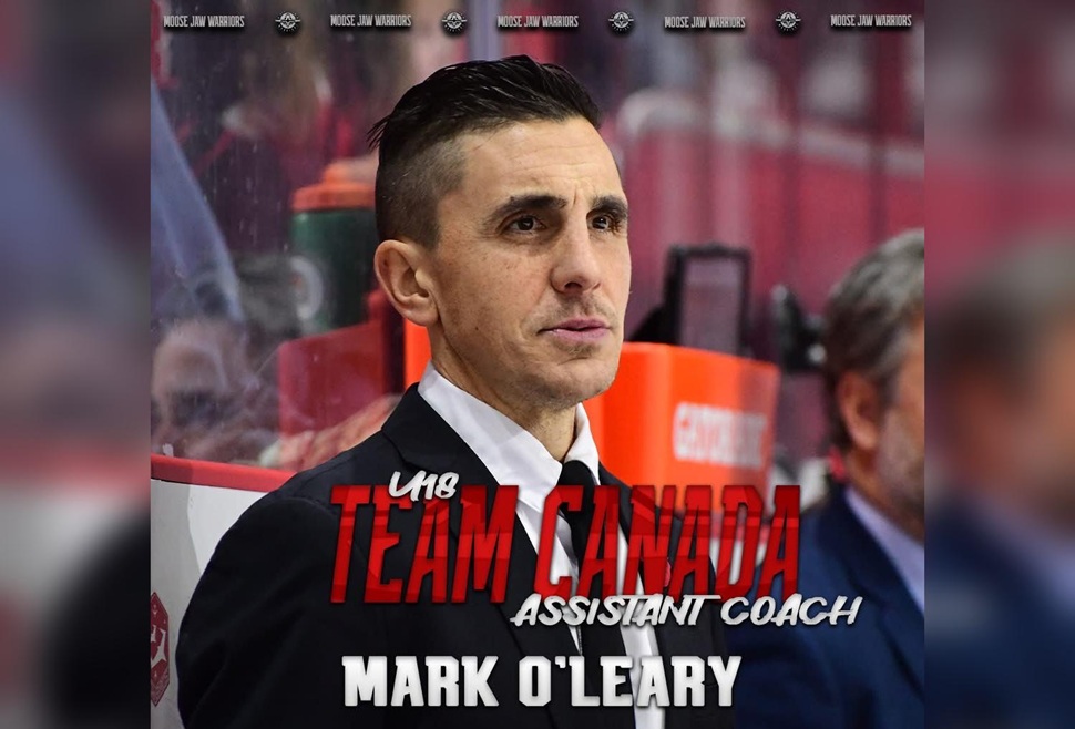 O'Leary named U18 Team Canada assistant coach - DiscoverMooseJaw.com ...