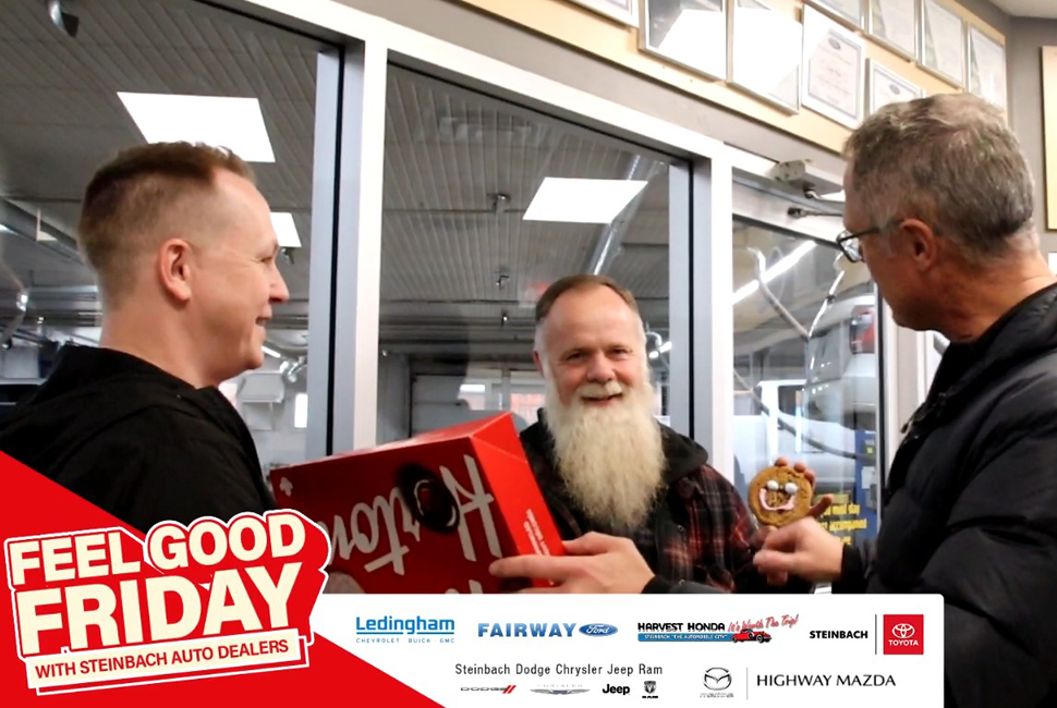 The Steinbach Auto Dealers help YFC on Feel Good Friday ...