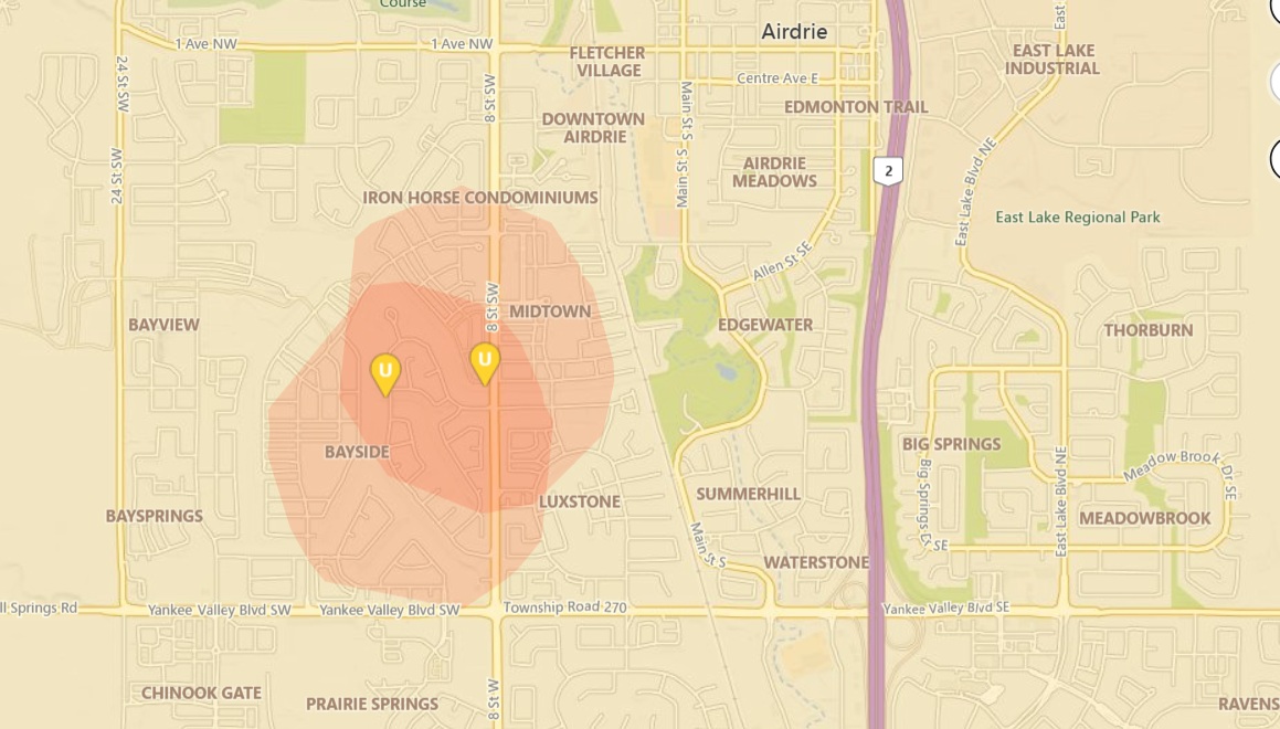 Update: Power outages reported Wednesday evening in Airdrie ...