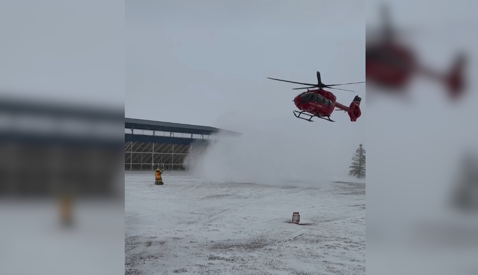 STARS landing highlights coordination during weekend snow in Assiniboia ...