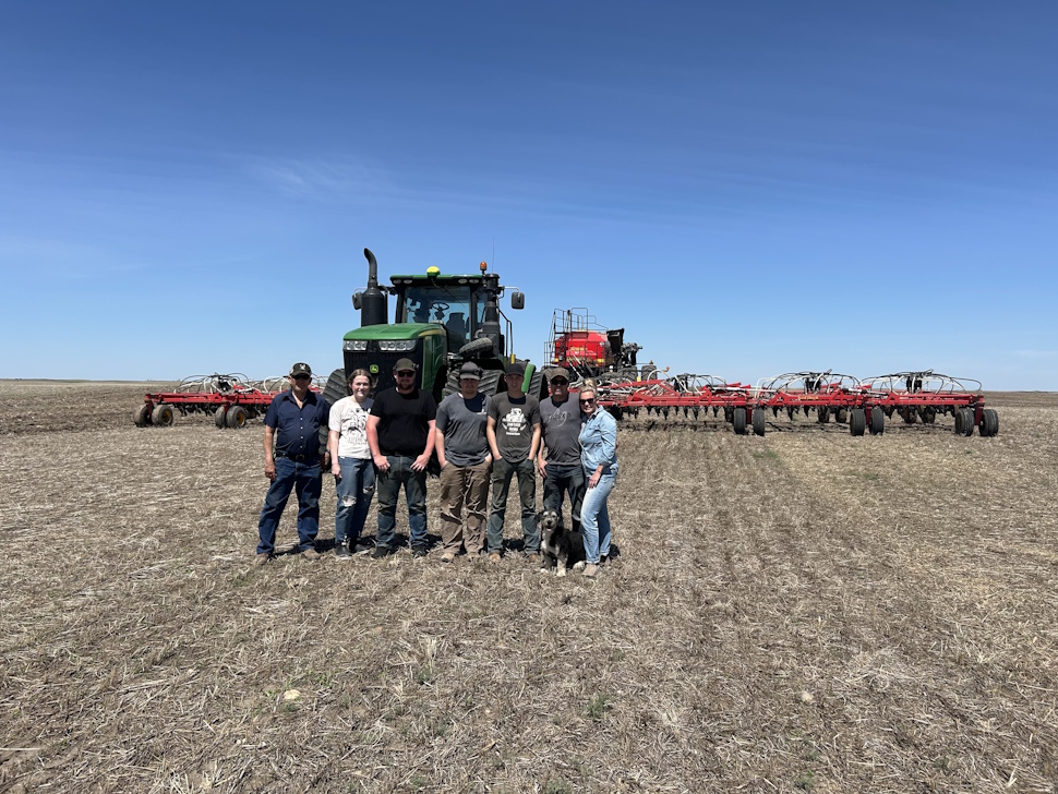 “We’re on the last portion of canola”: Central Butte producer talks ...