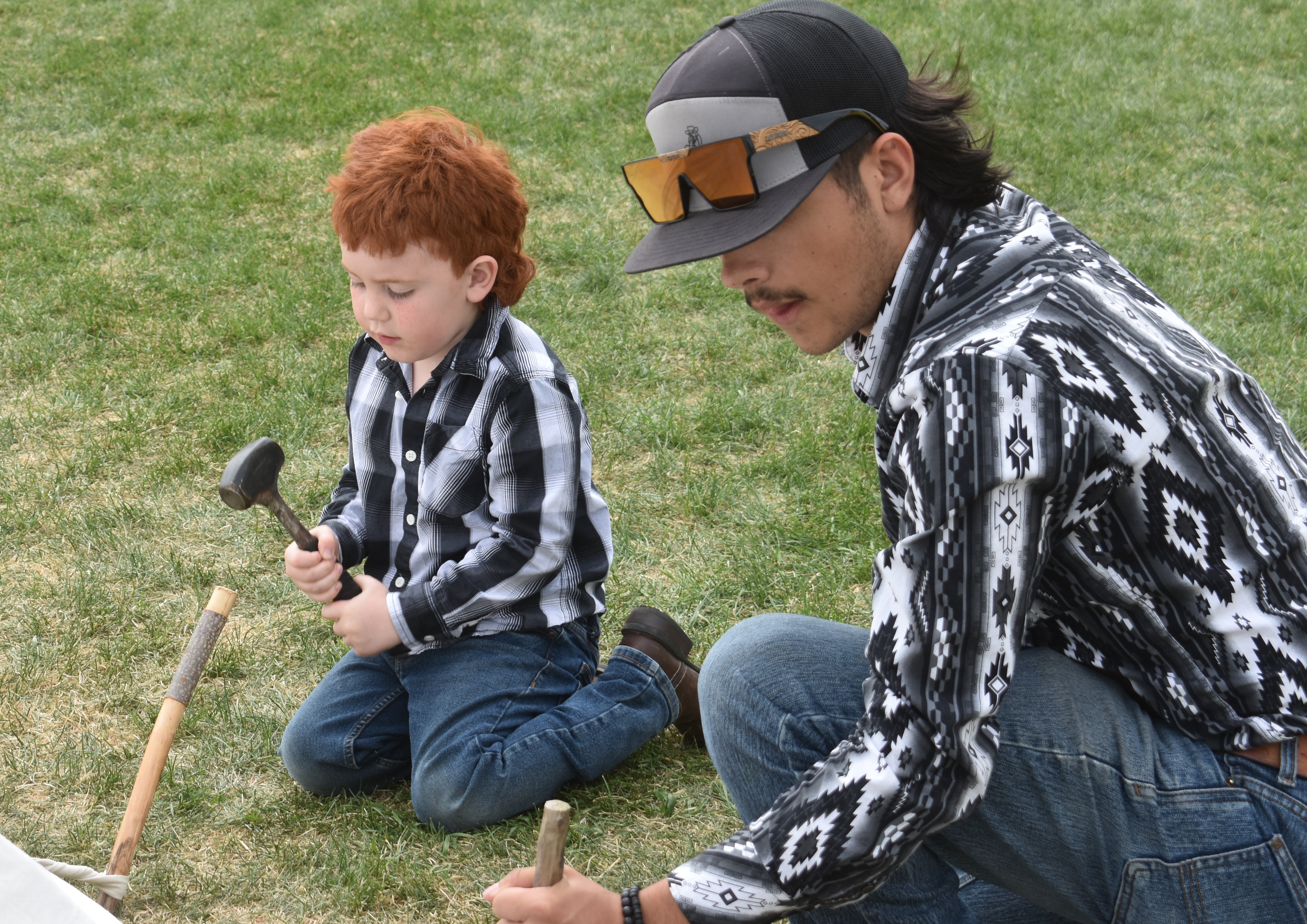 Okotoks youth get hands-on with traditional tipi building ...