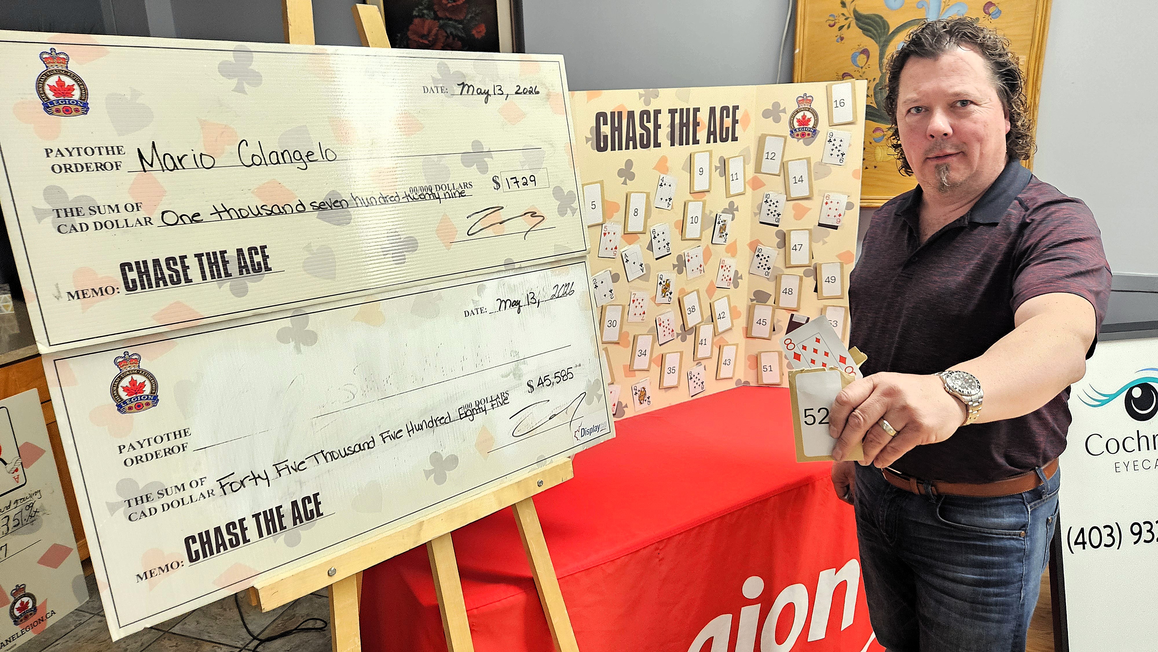 Chase the Ace jackpot closes in on $50,000 - CochraneNow: Cochrane ...