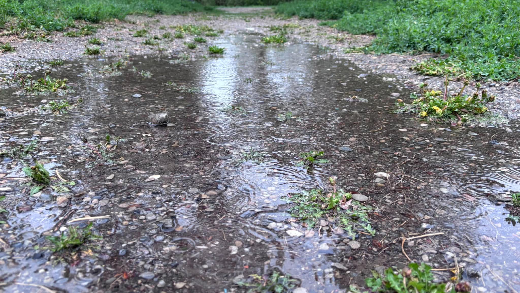 When will the heavy rain finally ease in the Airdrie area ...