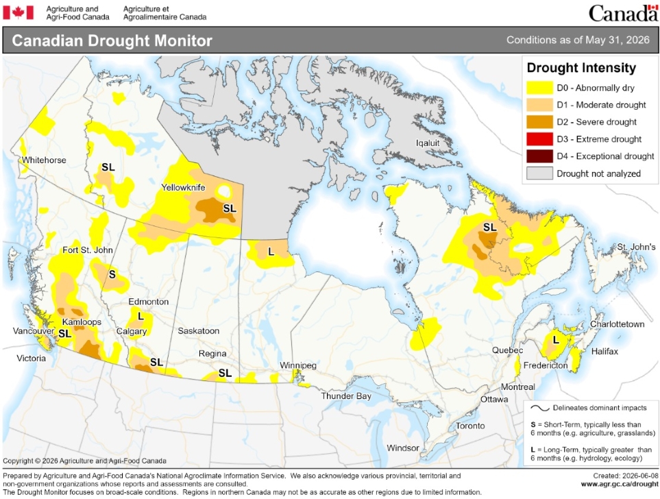 Prairie drought conditions are mixed - CochraneNow: Cochrane, Alberta's ...