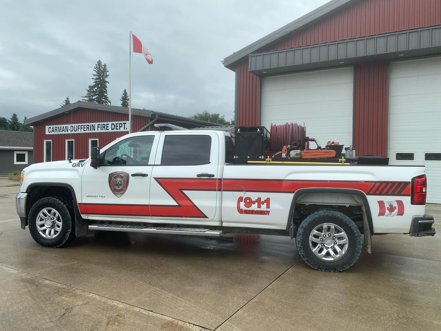 Storm-downed hydro lines spark two fires near Carman - PortageOnline ...