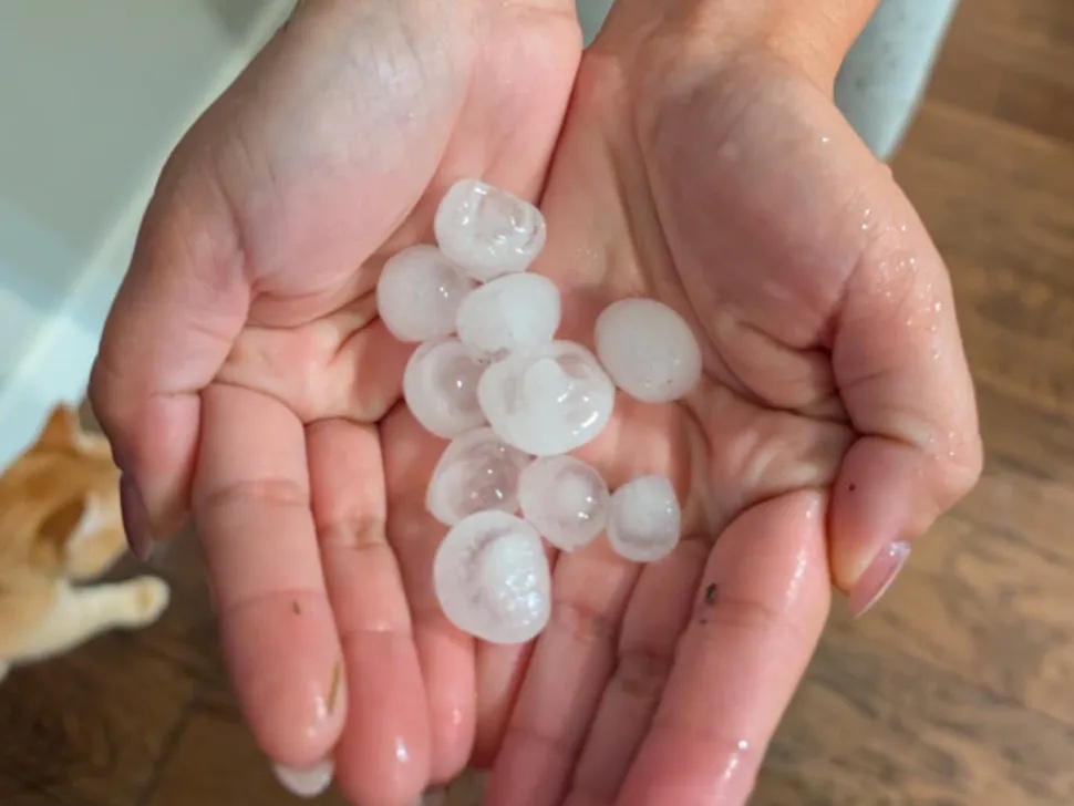 Ping pong ball-size hail, damaging winds, strong rain threaten Portage ...
