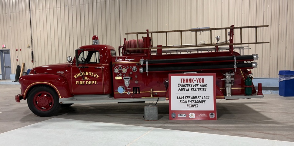 Kindersley museum launches raffle in support of fire truck restoration ...
